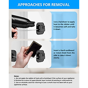 Cabinet Locks for Babies, Refrigerator Lock, 2 Pack DUOSI Fridge Lock Child Locks for Cabinets, Baby Proofing Safety Locks for Kitchen Cabinets and Drawers, Closets, Windows, Doors and More