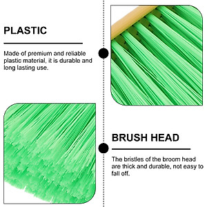 iplusmile Broom Head Replacement Broom Cleaning Head for Outdoor Indoor Courtyard Garage Kitchen Office Floor Broom Refill Head