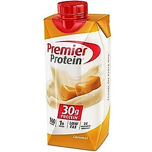 Premier Protein 30g Protein Shakes, Caramel, 11 Fluid Ounces, 8 Count