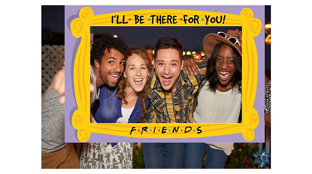 Friends Birthday Party Decorations & Photo Booth Props