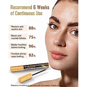 WM WESTERN MIRACLE Lash Serum, Eyelash Serum for Thicker & Longer Looking Eyelashes, Eye Lash Essential Serum for Natural Lashes or Lash Extensions & Brows - 1 Pack