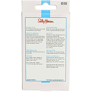 Coty US 7417055 Sally Hansen Double Duty Base & Top Coat44; Clear 2239 - Pack of 2