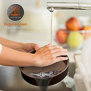 NutriChef Kitchen Oven Non Stick Carbon Steel Tray Sheet 6 Piece Bakeware Set with Cookie Tray, Cake Pan, Muffin Pan, and Bread Loaf Pan Gold (2 Pack)