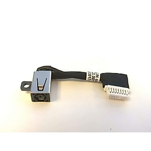 AC DC in Power Jack Charging Port Cable for Compatible with Dell Inspiron 13 7370 13 7373 13 7380 P83G Laptop
