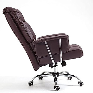 LUKEO Office Chair Computer Chair Soft and Furniture European Seat for Cafe Home Chair for Gift (Color : E)