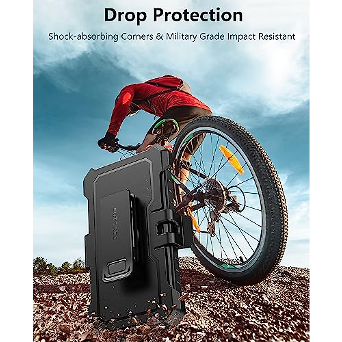 FNTCASE for Samsung Galaxy S23 Case : with Belt-Clip Holster & Kickstand Heavy Duty Rugged Shockproof Protective Phone Shell | Military Grade Protection Durable Cover for Galaxy S23 - Black