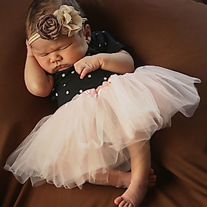 My Lello Light Pink Baby 5-Layer Ballerina Tulle Tutu (0-3 mo.)