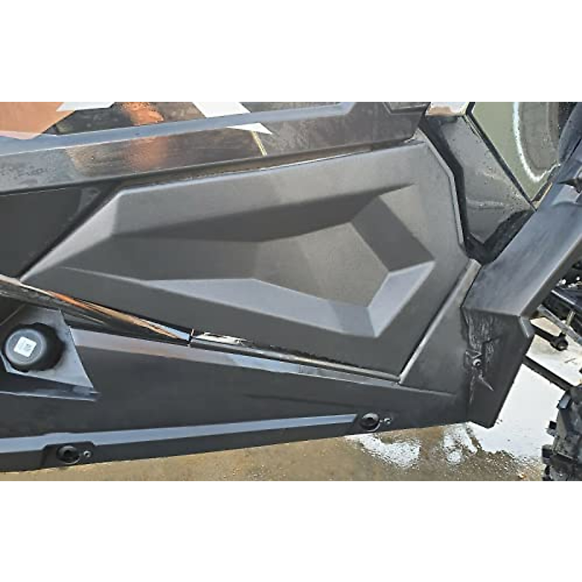 ECOTRIC 2879509 Lower Door Panels Insert Kit Compatible with 2014-2023 Polaris RZR 900 1000 XP S Turbo 2 Door W/OEM Style Frame