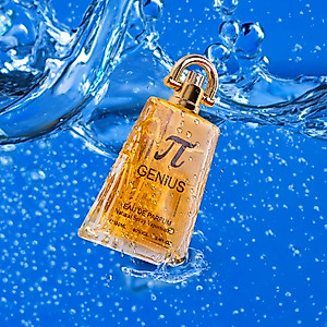 Genius for Men Eau De Parfum - High-End Fragrance with a Combination of Mandarin, Rosemary, Galbanum & Pine Needle - Fragrance That Will Get You Noticed - 100ml Bottle with 100% recycled box