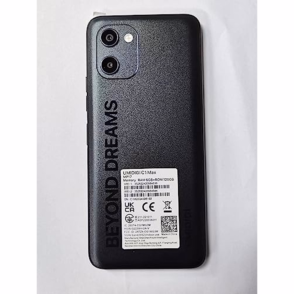 UMIDIGI C1 MAX Cell Phone Unlocked, 6GB +128GB Android 12 50MP+8MP Camera 256GB Expandable T-Mobile Smartphone 5150mAh Battery with 6.52" Full Screen Mobile Phone