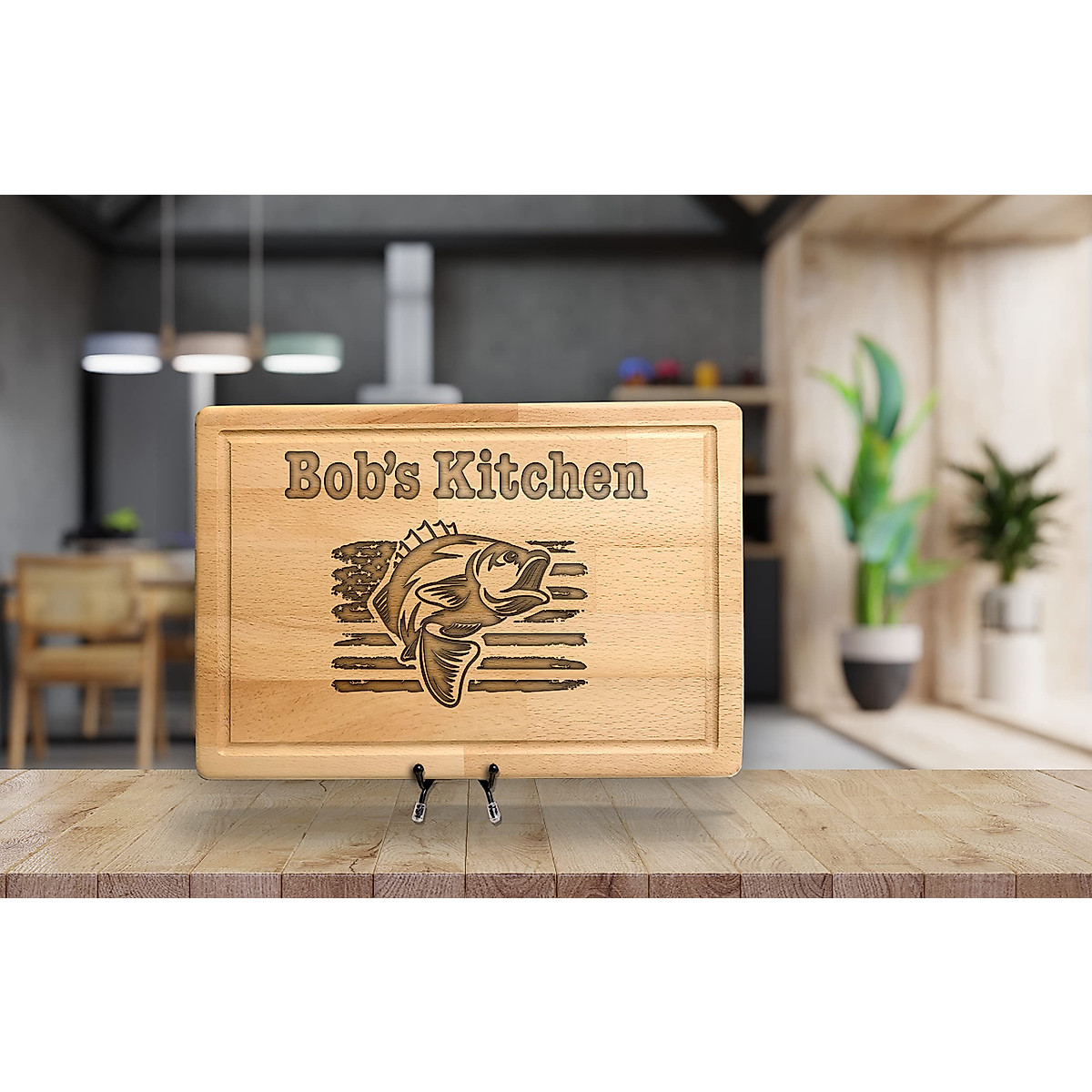 Personalized Walnut Cutting Boards, Custom Fathers Day Gift, USA Flag Sign, Bamboo Chopping Board For Meat, Dad Gifts, BBQ Grilling Gifts For Men, Kitchen Gift, Serving Tray, Chef Cooking Gifts