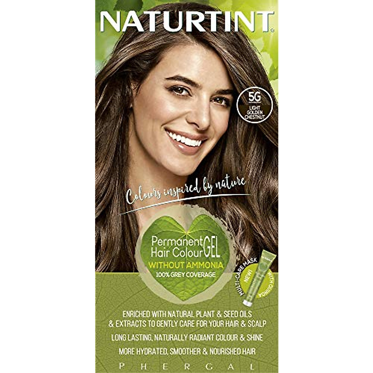 Naturtint Hair Color Permanent, 5G Light Golden Chestnut, 5.75 Fl Ounce