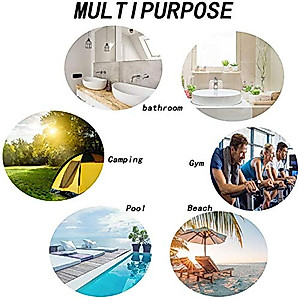 Wamika Watercolor Beautiful Mermaid Character Hand Towels Cute Sea Cartoon Bath Towels Soft Absorbent Multipurpose Bathroom Towel for Hand,Face,Spa and Gym,15x30 in