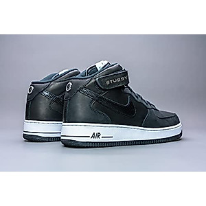Nike Mens Air Force 1 Mid DJ7840 001 Stussy - Black - Size 8