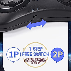 QUMOX 4K TV Game Simulateur for Sega Mini HDMI Compatible Stick Console 900 Games