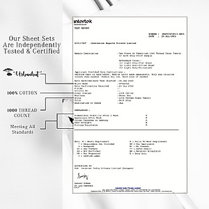 URBANHUT 1000 Thread Count Egyptian Cotton Sheets Full Size, Long Staple Soft & Breathable, 4 Pc Bed Sheet Sets, Luxury Hotel Sateen Sheets Fits 16" Deep Pocket - White