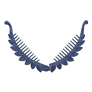 Scalloped Leaf Banana Clip - Set of 3