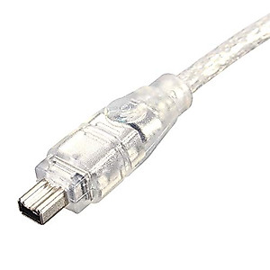 chenyang Only for DCR-TRV75E DV Firewire to USB Cable USB 2.0 to Firewire IEEE 1394 4Pin iLink Cable 1m
