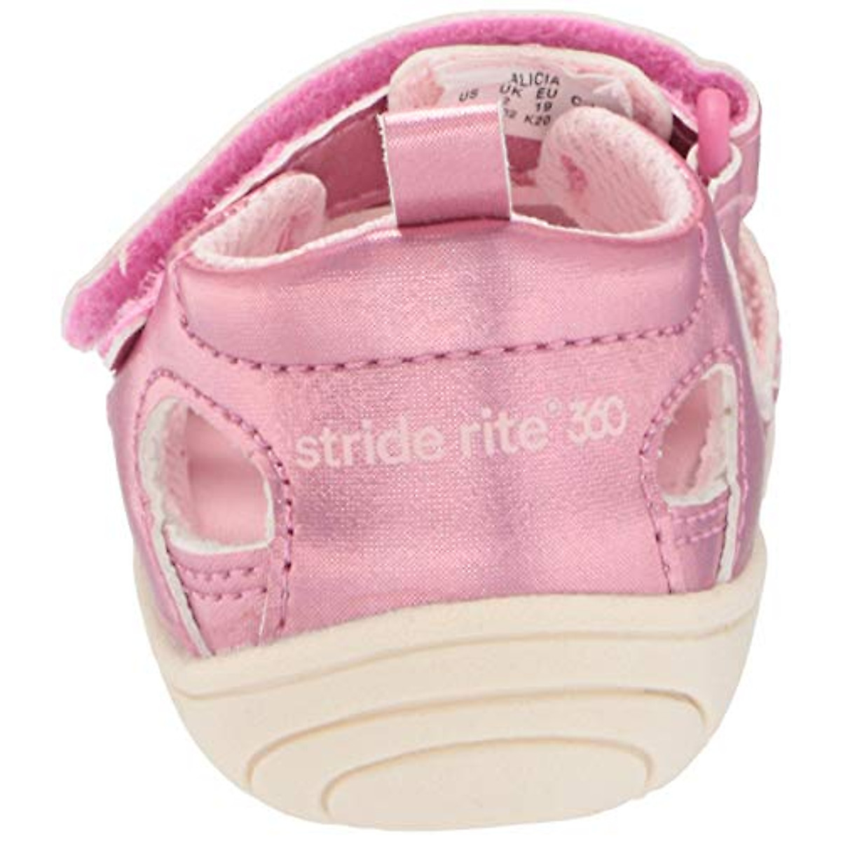Stride Rite 360 Girls Alicia Sandal, Pink