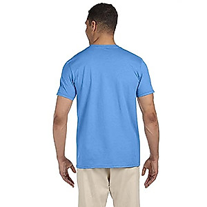Gildan Adult Softstyle? 4.5 oz. T-Shirt M Carolina Blue