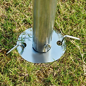 Outsunny 10'x20' Carport Heavy Duty Galvanized Car Canopy with Included Anchor Kit, 3 Reinforced Steel Cables, Grey