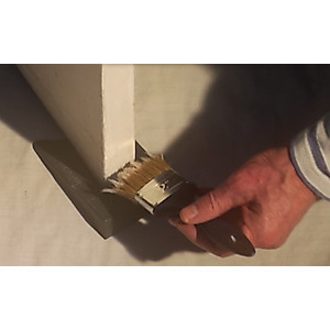 Jamm Jumbo Door Stopper | Door Stop Wedge Holds Doors Open in Both Directions | Premium Non Rubber Non Slip Hardware | Dusky Blue - 1 Pack