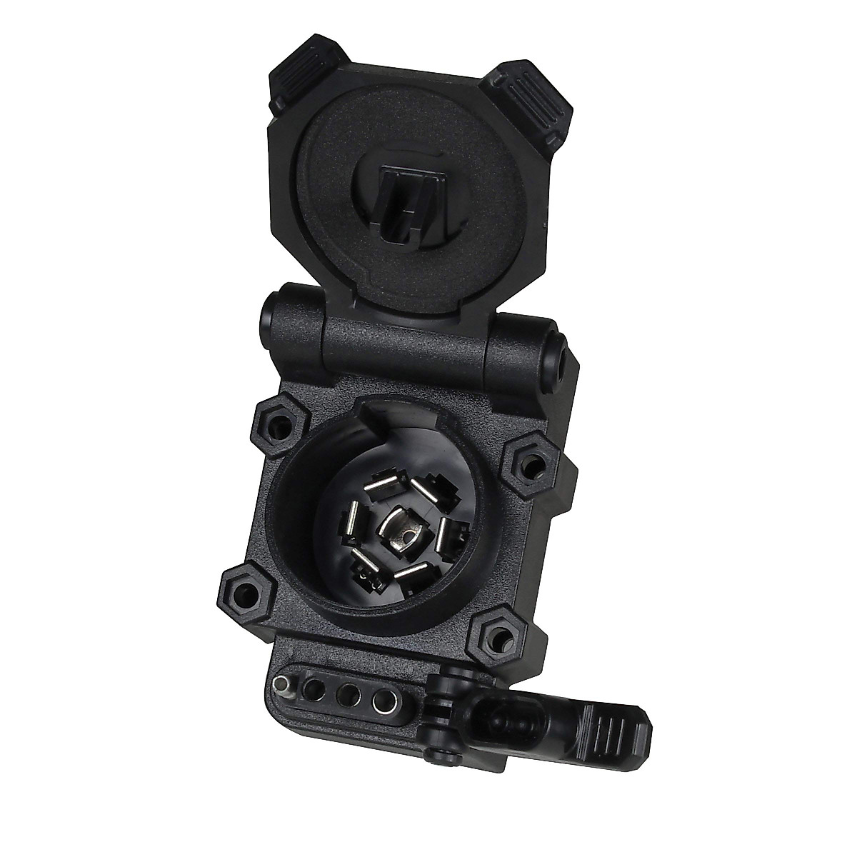 Hopkins Towing Solutions Endurance 40950 Multi-Tow 7 Blade and 4 Flat Vehicle Wiring Kit, Black