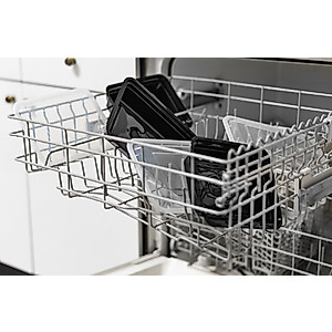 Ez Prepa [15 Pack] 28oz Single Compartment Meal Prep Containers with Lids - Food Storage Containers Bento Box, Lunch Containers, Microwavable, Freezer, and Dishwasher Safe, Food Containers