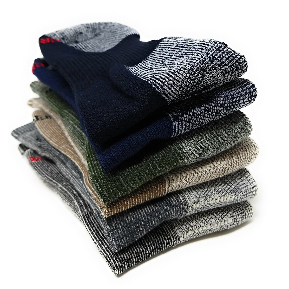 J.B. Field's 74% Merino Wool Hiker GX Socks for Men & Women, for Fall, Summer, for Hiking, Trekking & Outdoor 3-Pack, Made in Canada (Large (8-12 Shoe), Gray)