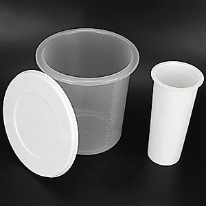 Shaved Ice, Reusable Ice Bucket Shaved Ice Container Ice Molds Cup for Ice Bucket Refillable Making Model with Lid