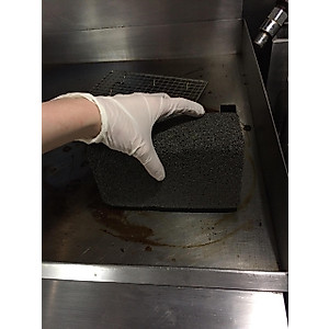 MIALO Trusted Traders BBQ Grill Cleaning Brick Pumice Stone, Black, 12 oz