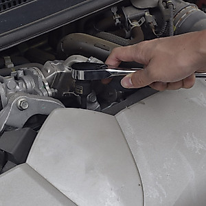 Aiourx 1/2" Drive Master Impact XZN Bit Socket Set, 10-Pieces: M5 - M18, Cr-Mo Steel, Heavy Duty Storage Case