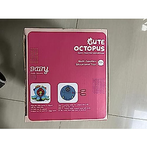 Baby Toys,MOJINO Infant Walker Toy,Octopus Crawling Crab Toy, Early Eduactional Learning Tummy Time Sensory Christmas Birthday Gift for Boy Girl Toddler and Kid