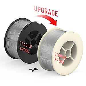 YESWELDER Silicon Aluminum Welding Wire ER4043 .035-Diameter, 1-Pound Spool