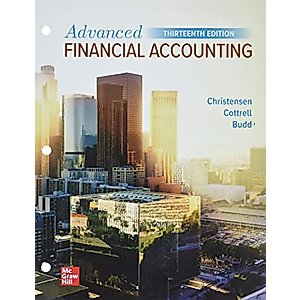 Loose Leaf for Advanced Financial Accounting