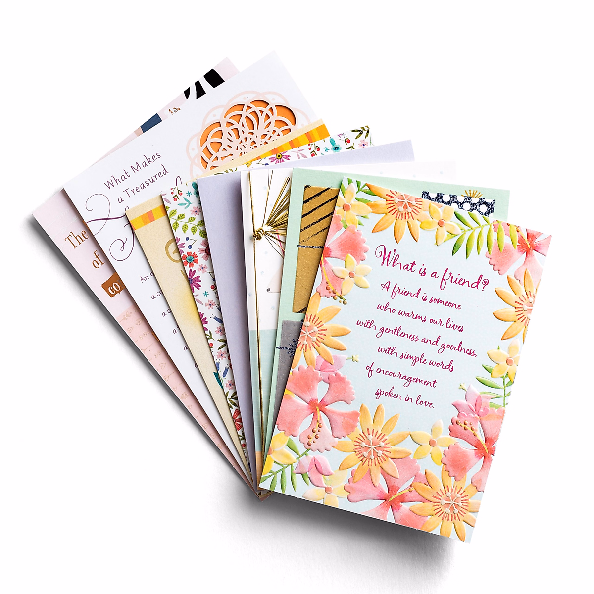 DaySpring - Birthday - Friendship - 8 Greeting Card Assortment Pack with Envelopes (J4523)
