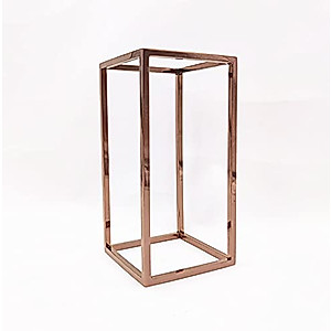 Rose Gold Stainless Steel Shoe Bag Handbag Display Stands Rack Shop Window Props and Decorations