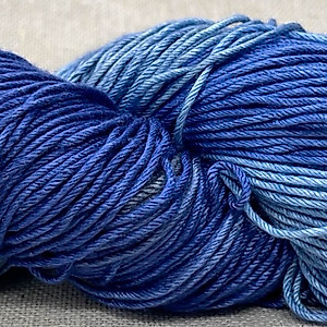 100% Viscose Vegetable Silk Yarn. Skein Format 100 gr. Great for uses Knitting, Crochet, Weaving, Mixed Media, Loom. Hand Dyed