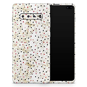 DesignSkinz Karamfila Watercolo Poppies V16 Protective Vinyl Decal Wrap Skin Cover Compatible with The Samsung Galaxy S20 (Screen Trim & Back Glass Skin)
