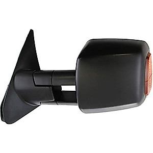 Garage-Pro Mirror Compatible with 2007-2021 Toyota Tundra Towing Mirror, Driver Side, Heated, Power Glass, Blind Spot Glass, In-housing Signal Light