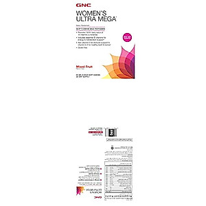 GNC Womens Multivitamin Soft Chew - Mixed Fruit