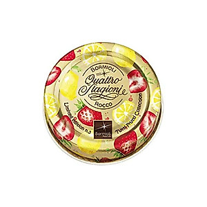 Bormioli Rocco Quattro Stagioni Tutti Frutti Bottle,13.5 oz, Clear, 12 Count (Pack of 1)