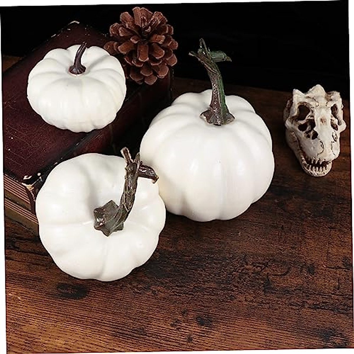 Garneck 6pcs Home Decor Pumpkin Household Props