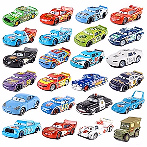 Car Toys Disney Pixar Vehicles, Racing Cars Mini Car Toy for Diecast Metal Alloy Boys Kids Birthday Gift, Party Favors Easter Eggs Filler or Cake Toppers Stocking Stuffers Cars Toys (3)