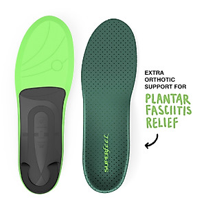 Superfeet Casual Pain Relief Insoles (Everyday) - Trim-to-Fit Arch Support Shoe Inserts for Plantar Fasciitis - Professional Grade - 9.5-11 Men / 10.5-12 Women