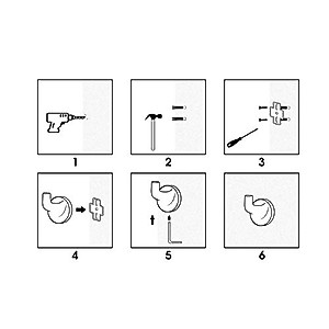 POKIM 2 Pack Oil Rubbed Bronze Towel Hook for Bathroom Modern ORB Towel Robe Hooks Wall Mounted Heavy Duty