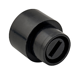 Musiclily Pro Inch Size Guitar Telecaster Barrel Switch Tips 3-Way Pickup Selector Switch Knobs for USA Fender Tele Style, Black (Set of 2)