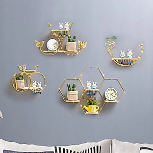 Fish starIllumination Ins Creative Nordic Wind Home Wall Hanging Decoration Living Room Bedroom Restaurant Rack