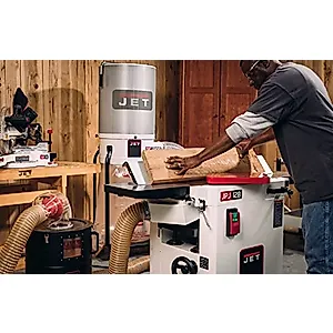 JET 12-Inch Planer/Jointer, Helical Cutterhead, 3 HP, 230V 1Ph (Model JPJ-12BHH)