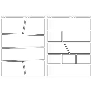 Piccadilly Comic Sketchbook | Guided Artistic Sketchbook & Instructions | Draw Your Own Comic Book | 204 Pages